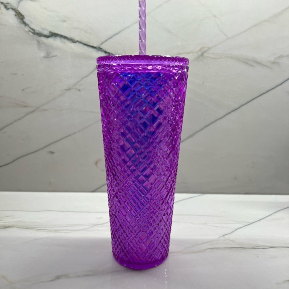 Starbucks | Kitchen | Starbucks Iridescent Violet Bling Cup | Poshmark